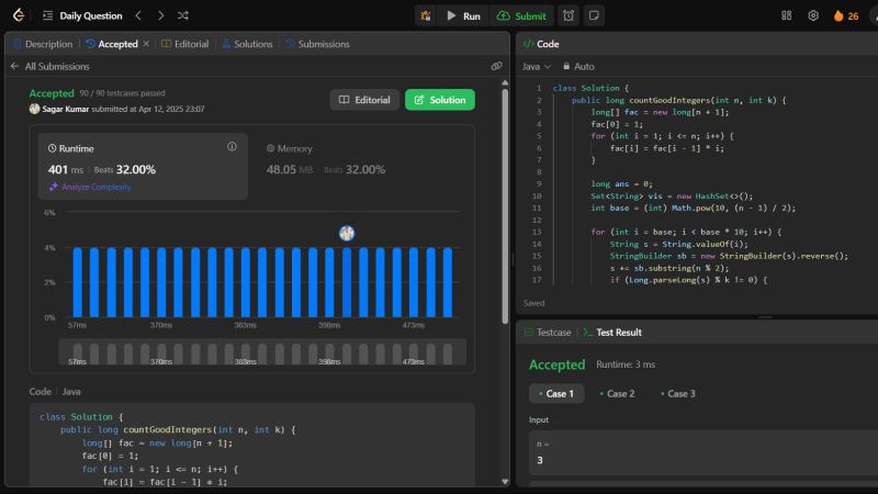#leetcode #day30 #java #problemsolving #dsa #100daysofcode… | Sagar Kumar #leetcode #day30 #java #problemsolving #dsa #100daysofcode… | Sagar Kumar