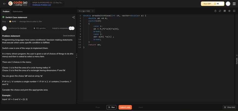 Ayush Prajapati on LinkedIn: #ninjaslayground #codingninjas # ... Ayush Prajapati on LinkedIn: #ninjaslayground #codingninjas # ...