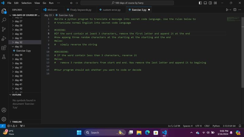 Proud of my day 33 of #100DaysOfCode | Azmat Ali posted on the topic ... Proud of my day 33 of #100DaysOfCode | Azmat Ali posted on the topic ...