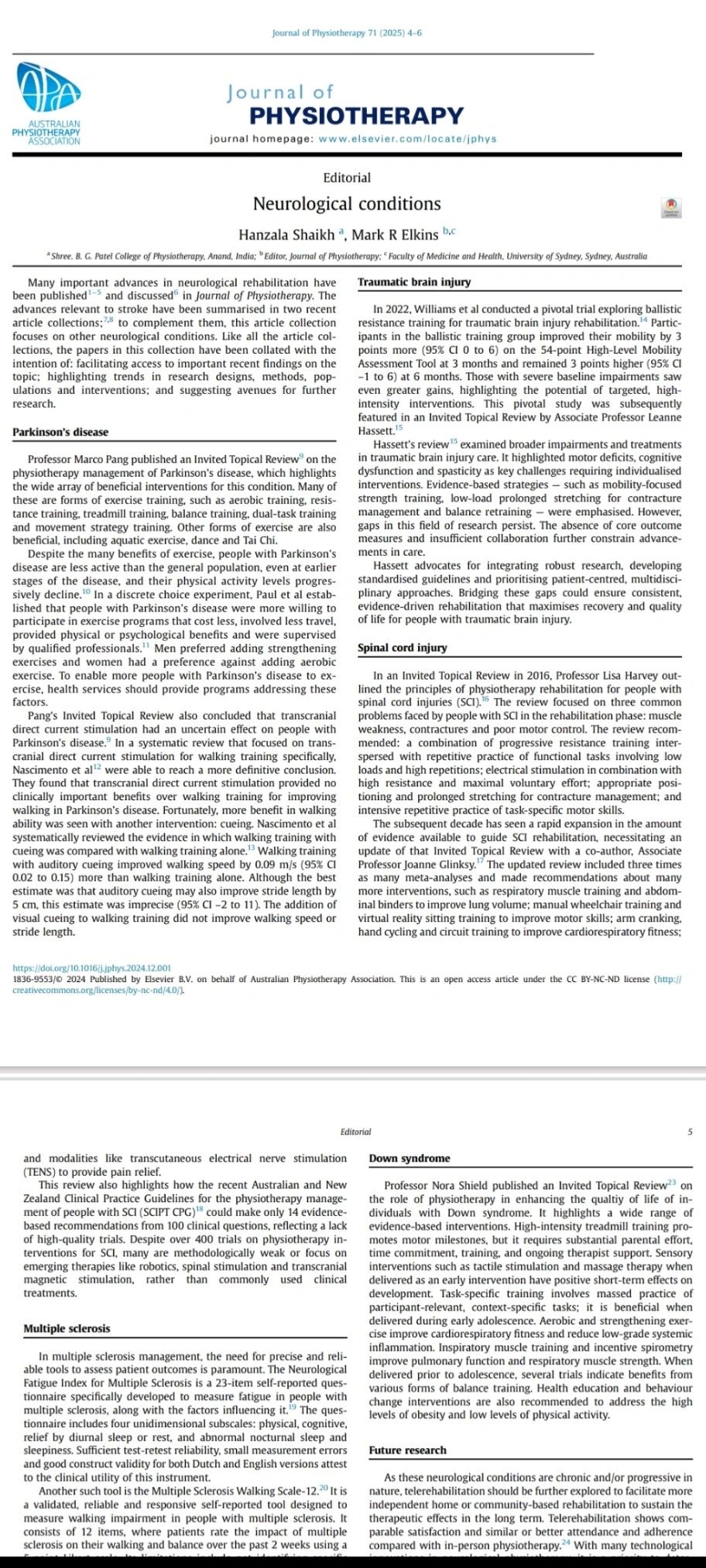 Honored beyond words to share that my collaborative article with none ... Honored beyond words to share that my collaborative article with none ...