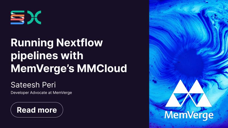 Seqera on LinkedIn: Running Nextflow pipelines with MemVerge’s MMCloud Seqera on LinkedIn: Running Nextflow pipelines with MemVerge’s MMCloud