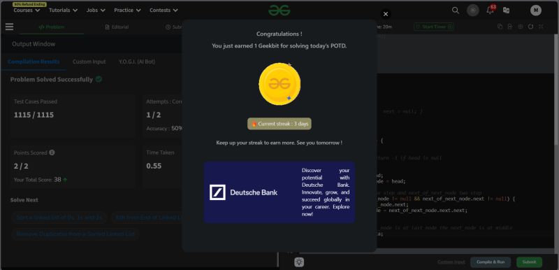Mohit Sharma on LinkedIn: #geekstreak2024 #geekstreak2024 #deutschebank ... Mohit Sharma on LinkedIn: #geekstreak2024 #geekstreak2024 #deutschebank ...