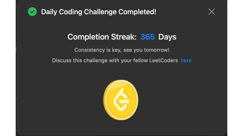 Rohan Kolhatkar on LinkedIn: #dsa #consistency #leetcode #coding Rohan Kolhatkar on LinkedIn: #dsa #consistency #leetcode #coding