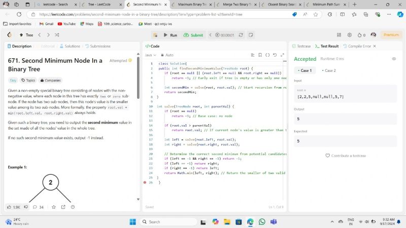 SNEHA KOSHTA on LinkedIn: Day 85 Of Days300 Java DSA coding challenge ... SNEHA KOSHTA on LinkedIn: Day 85 Of Days300 Java DSA coding challenge ...