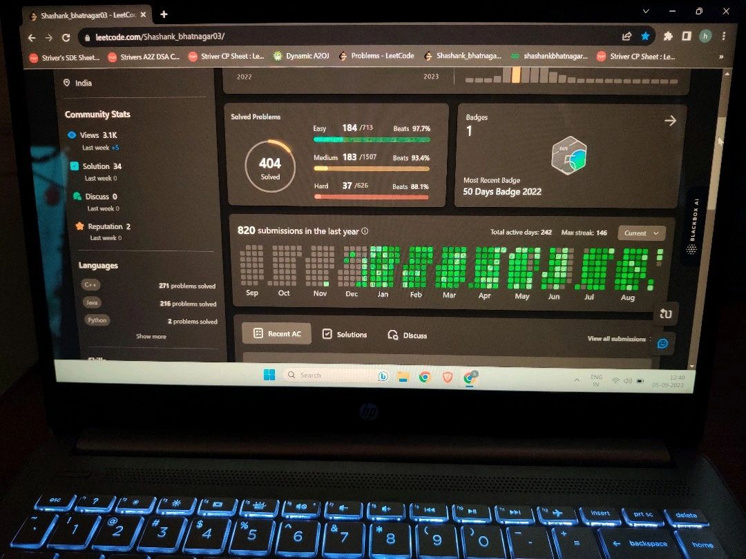 Shashank Bhatnagar on LinkedIn: #leetcode #codingjourney #consistency # ... Shashank Bhatnagar on LinkedIn: #leetcode #codingjourney #consistency # ...