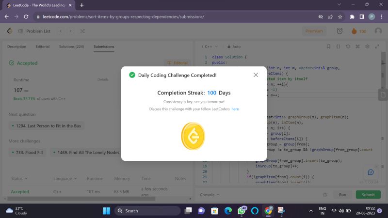 Pratiksha Bhoite on LinkedIn: #leetcode #leetcode #dsa #problemsolving ... Pratiksha Bhoite on LinkedIn: #leetcode #leetcode #dsa #problemsolving ...