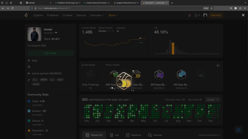 Adarsh Paritosh on LinkedIn: #codingjourney #leetcode365 # ... Adarsh Paritosh on LinkedIn: #codingjourney #leetcode365 # ...