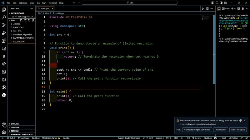 Prithviraj Panda on LinkedIn: #100daysofcode #recursion #codingjourney ... Prithviraj Panda on LinkedIn: #100daysofcode #recursion #codingjourney ...
