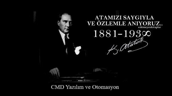 CMD Yazılım ve Otomasyon Sistemleri LinkedIn‘de: Saygıyla ve Özlemle ... CMD Yazılım ve Otomasyon Sistemleri LinkedIn‘de: Saygıyla ve Özlemle ...