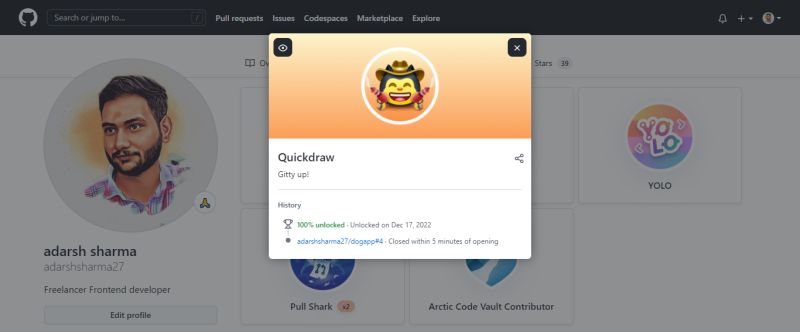 Adarsh Sharma on LinkedIn: #github #badge #learning #reactjs # ... Adarsh Sharma on LinkedIn: #github #badge #learning #reactjs # ...