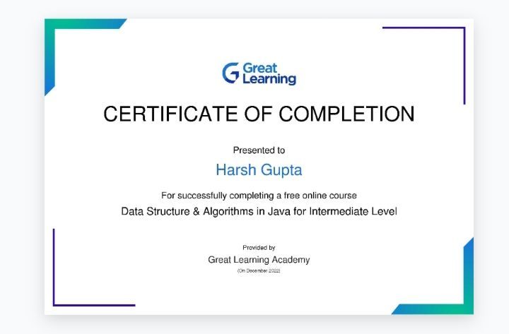 Harsh Gupta on LinkedIn: #great #learning #learningeveryday #java # ... Harsh Gupta on LinkedIn: #great #learning #learningeveryday #java # ...