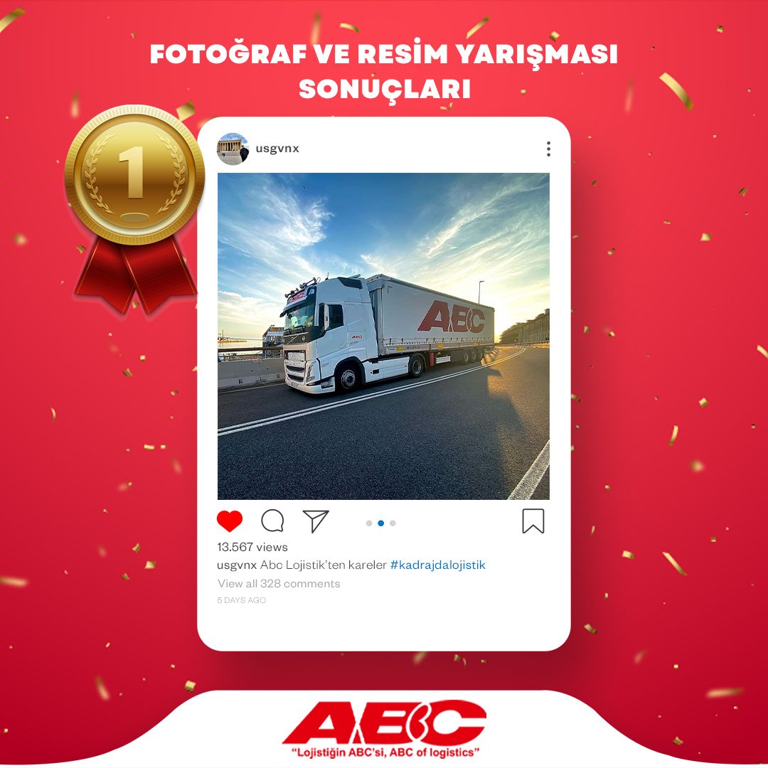 #abclojistik #abclogistic #kadrajdalojistik #yarışma #fotoğraf | ABC ... #abclojistik #abclogistic #kadrajdalojistik #yarışma #fotoğraf | ABC ...