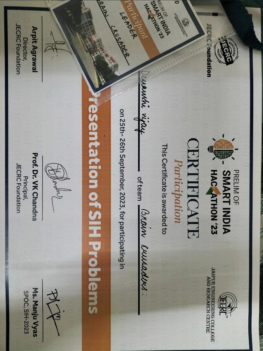 Devanshi Vijay on LinkedIn: #smart #sih #innovation #prelims #teamwork Devanshi Vijay on LinkedIn: #smart #sih #innovation #prelims #teamwork