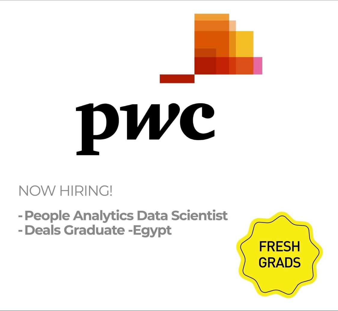 Nada Atef on LinkedIn: PwC is hiring : - People Analytics Data… Nada Atef on LinkedIn: PwC is hiring : - People Analytics Data…