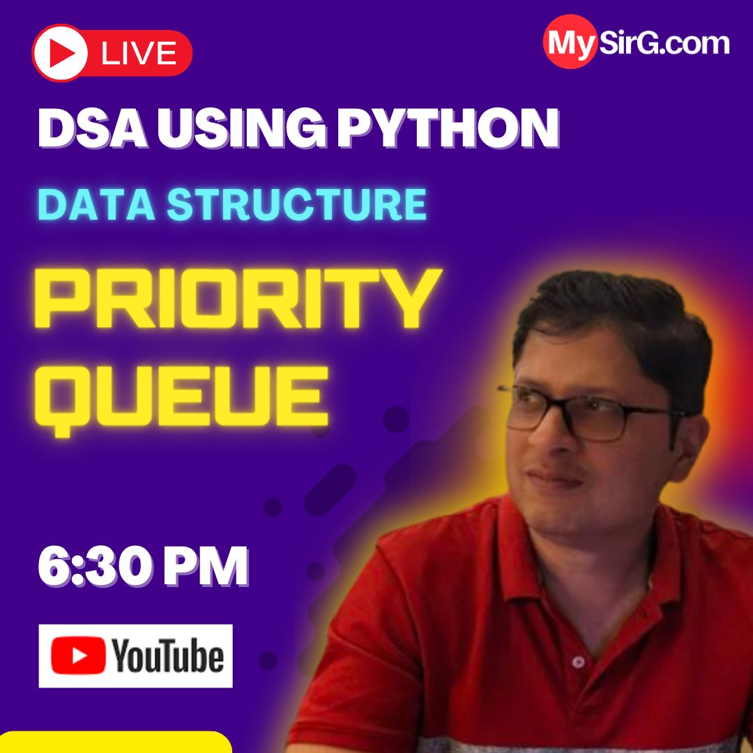 Saurabh Shukla on LinkedIn: Learn Paid course for FREE DSA using Python ... Saurabh Shukla on LinkedIn: Learn Paid course for FREE DSA using Python ...