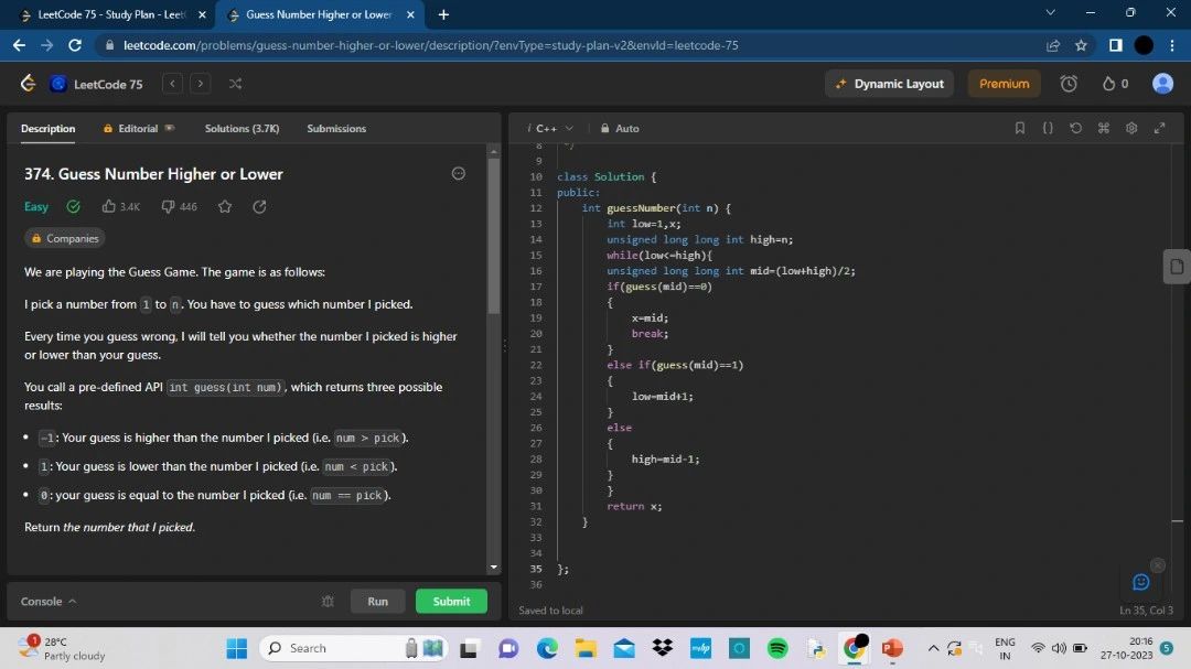 Harsh Gupta on LinkedIn: #leetcode #codingchallenge #continuouslearning Harsh Gupta on LinkedIn: #leetcode #codingchallenge #continuouslearning