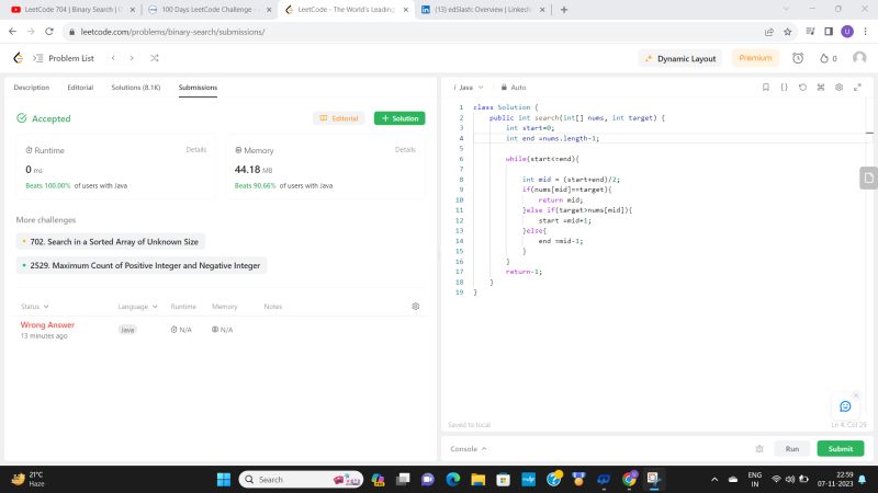 Umesh Baghel on LinkedIn: #edslash #dsawithedslash #leetcode # ... Umesh Baghel on LinkedIn: #edslash #dsawithedslash #leetcode # ...