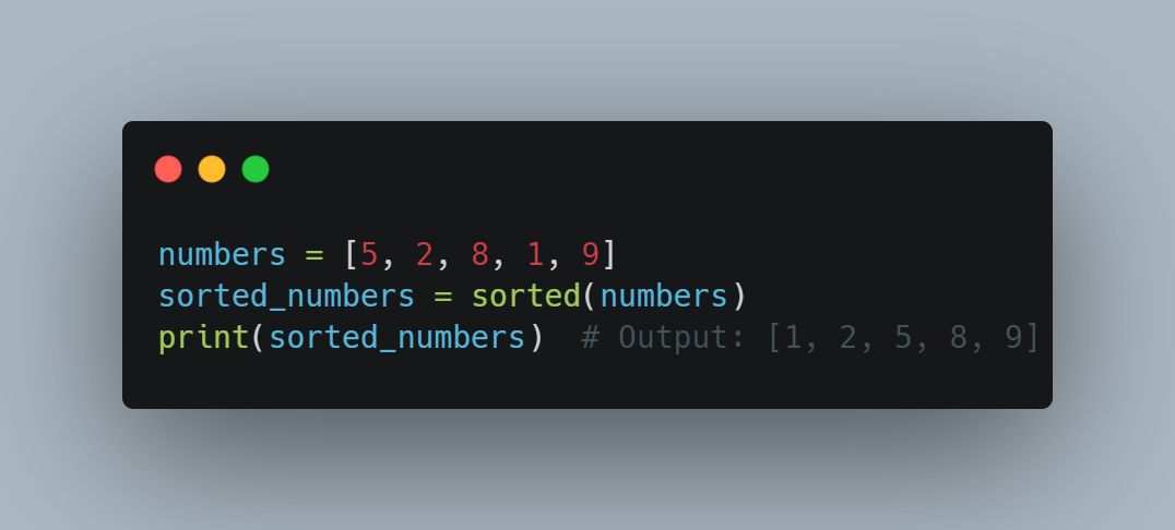 Nagaranjitha Adhikari on LinkedIn: #python #coding #sortedfunction # ... Nagaranjitha Adhikari on LinkedIn: #python #coding #sortedfunction # ...