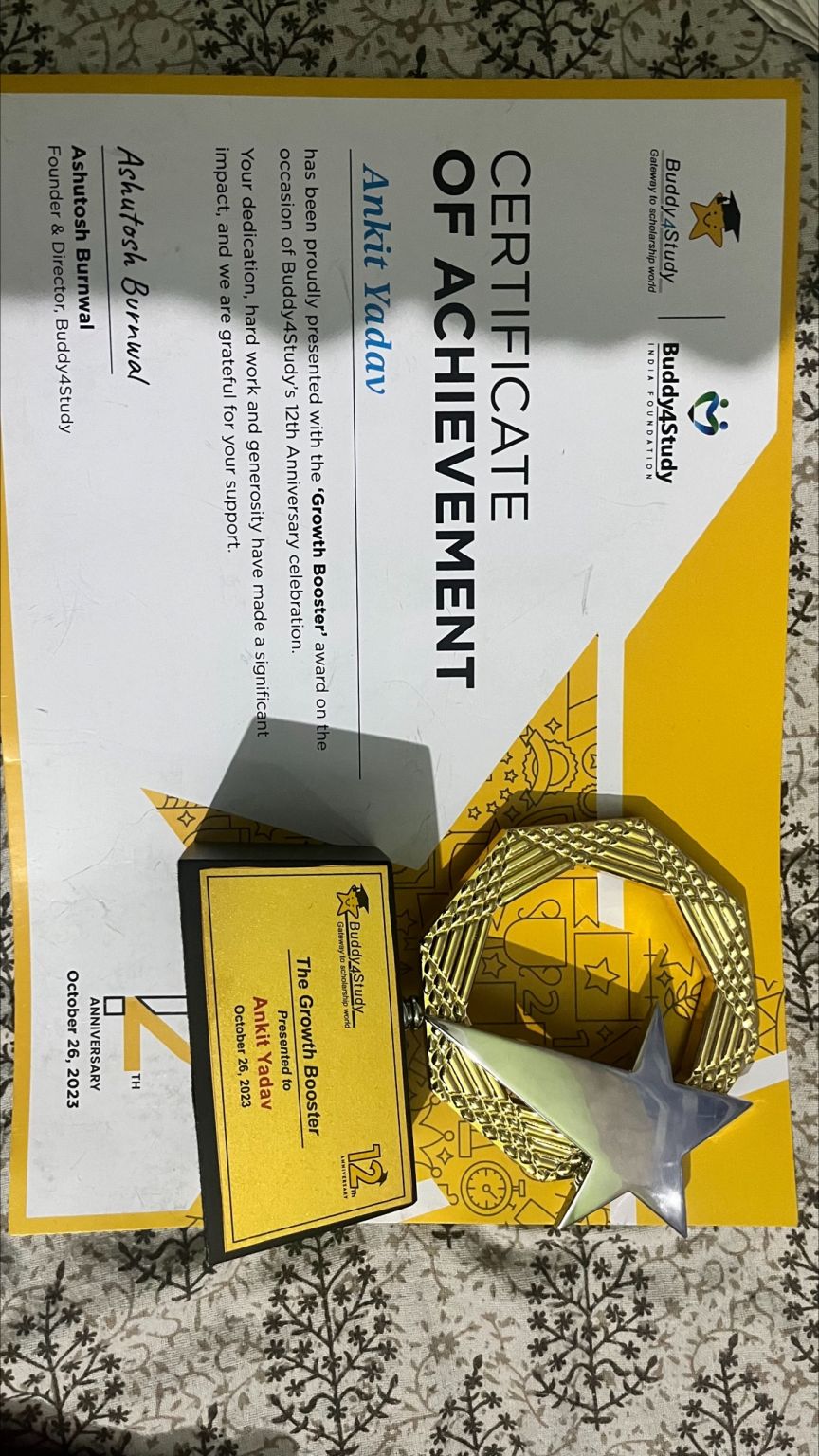 Ankit Kumar Yadav on LinkedIn: #careermilestone Ankit Kumar Yadav on LinkedIn: #careermilestone
