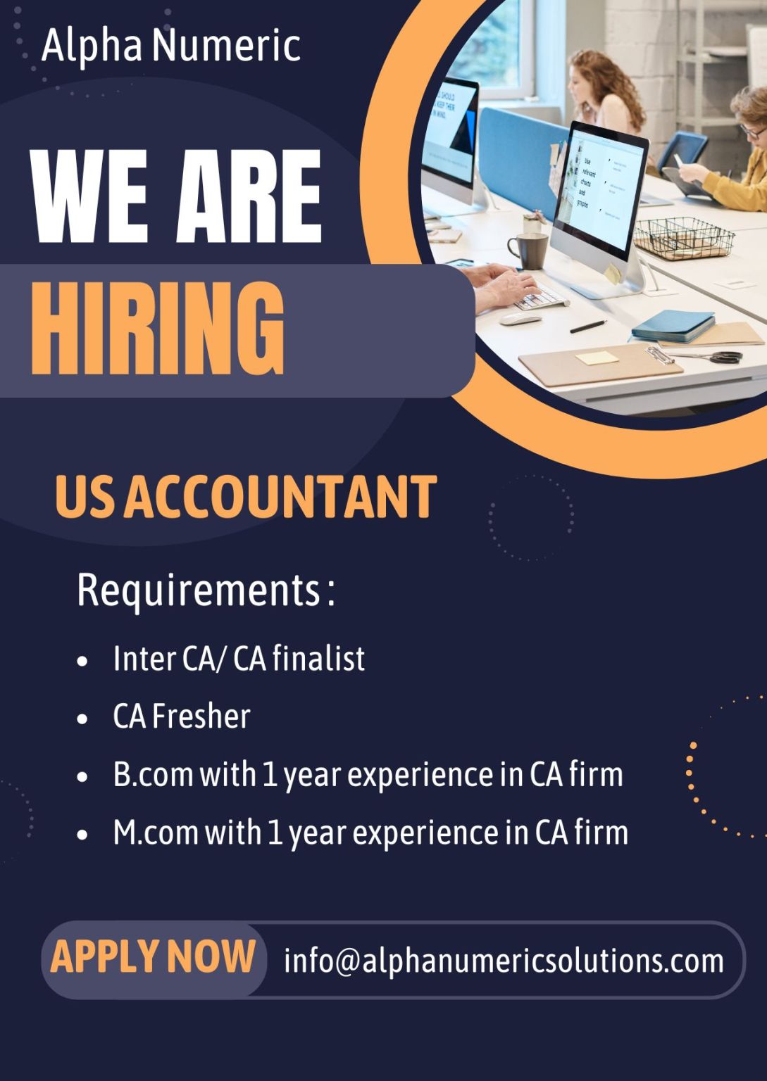 CA Akash Sikotra on LinkedIn: #hiring CA Akash Sikotra on LinkedIn: #hiring