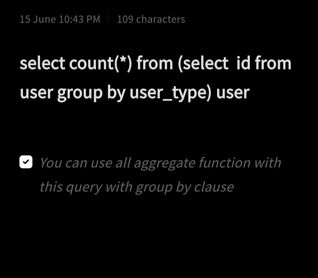 Mohd Rehan (Team Leader) on LinkedIn: #sql #mysql #sqldeveloper Mohd Rehan (Team Leader) on LinkedIn: #sql #mysql #sqldeveloper