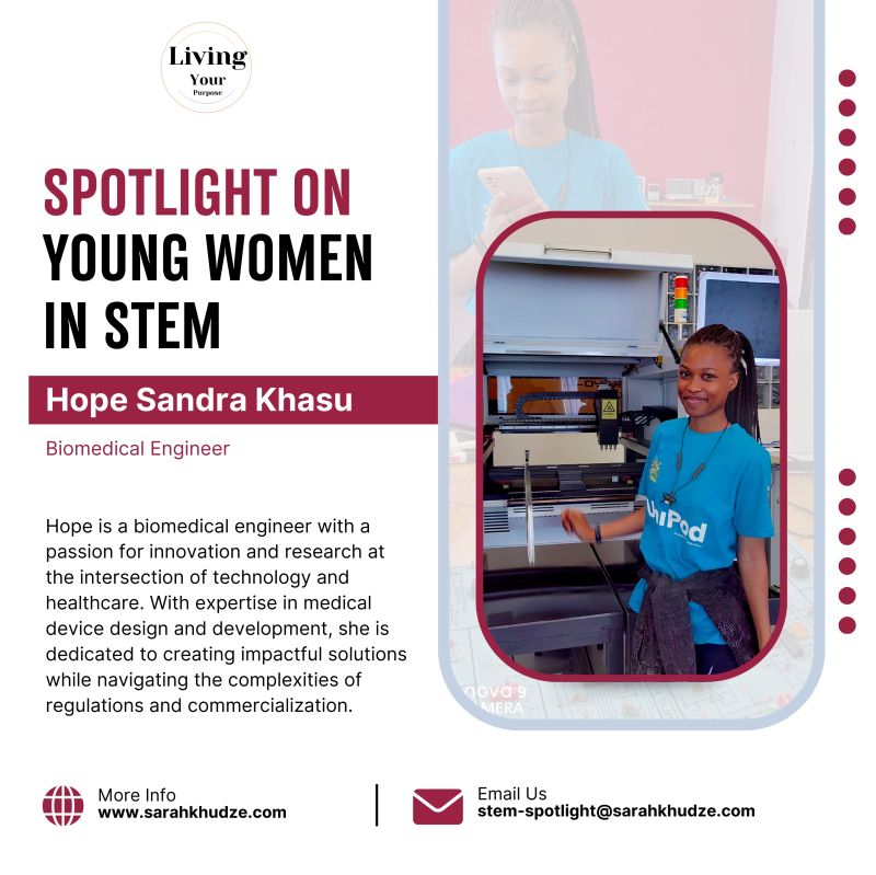 #womeninstem | Sarah Khudze #womeninstem | Sarah Khudze