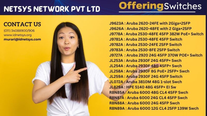 Murari Bhatt on LinkedIn: #networking #switches #it #bestprices #aruba ... Murari Bhatt on LinkedIn: #networking #switches #it #bestprices #aruba ...