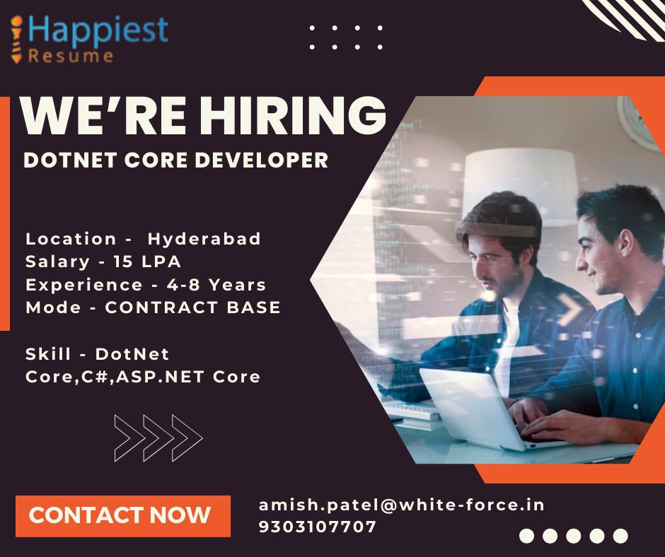 Happiest Resume on LinkedIn: #dotnetdeveloper #dotnet #dotnetcore # ... Happiest Resume on LinkedIn: #dotnetdeveloper #dotnet #dotnetcore # ...