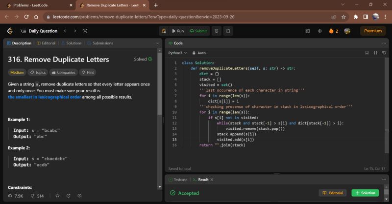 Radhika Tandon on LinkedIn: #75daysdsa #dsa #programming #coding # ... Radhika Tandon on LinkedIn: #75daysdsa #dsa #programming #coding # ...