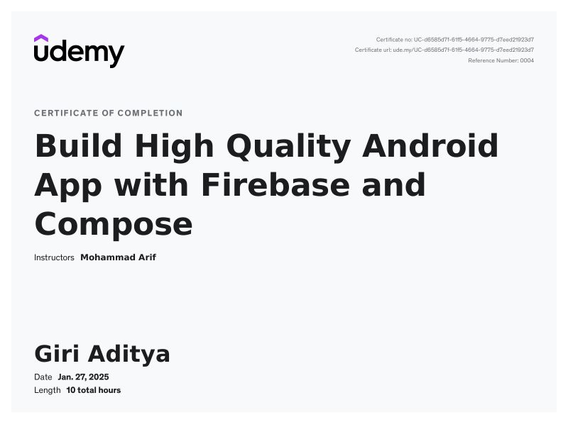 Aditya Giri on LinkedIn: #androiddevelopment #jetpackcompose #firebase ... Aditya Giri on LinkedIn: #androiddevelopment #jetpackcompose #firebase ...