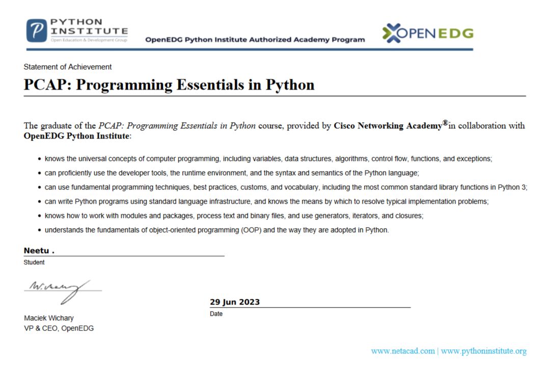 Neetu Burdak on LinkedIn: #pythonprogramming #python # ... Neetu Burdak on LinkedIn: #pythonprogramming #python # ...