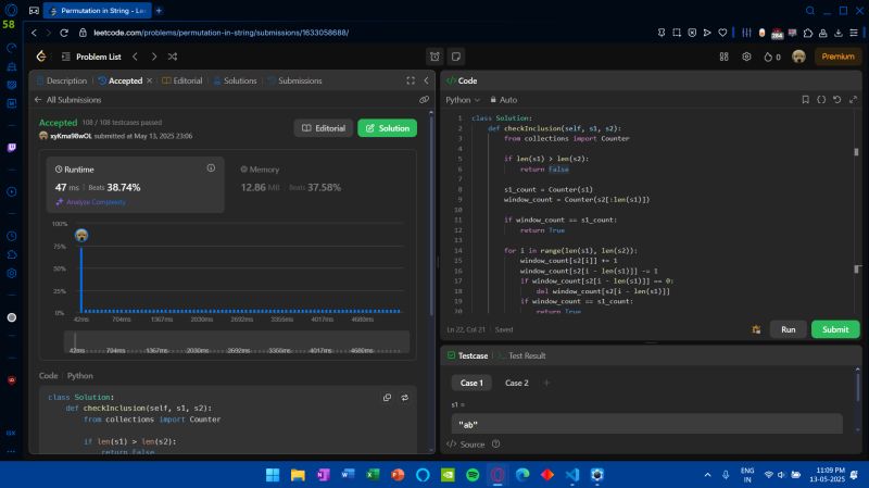 #leetcode #100daysofcode #python #codingchallenge #problemsolving ... #leetcode #100daysofcode #python #codingchallenge #problemsolving ...