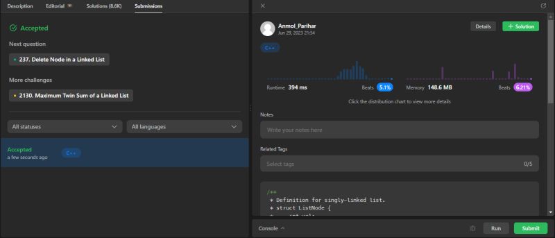 #100daychallenge #leetcode #codingchallenge #100daysofcode #dsa ... #100daychallenge #leetcode #codingchallenge #100daysofcode #dsa ...