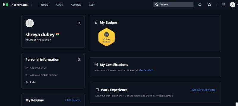 #python #pythonprogramming #codingjourney #hackerrank | Shreya Dubey #python #pythonprogramming #codingjourney #hackerrank | Shreya Dubey