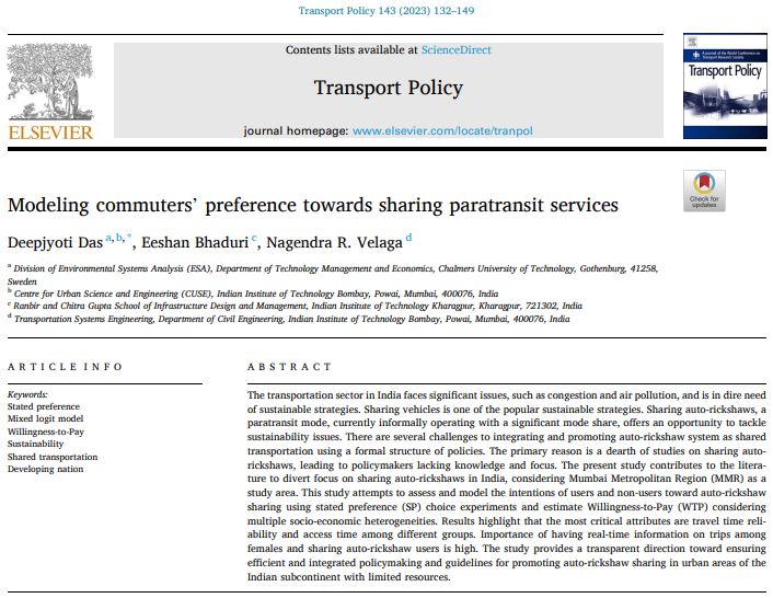 #researchpaper #transportation | Deepjyoti Das #researchpaper #transportation | Deepjyoti Das