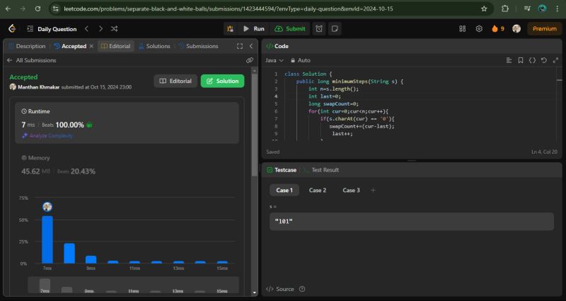 Manthan khamkar on LinkedIn: #coding #problemsolving #learning #arrays ... Manthan khamkar on LinkedIn: #coding #problemsolving #learning #arrays ...
