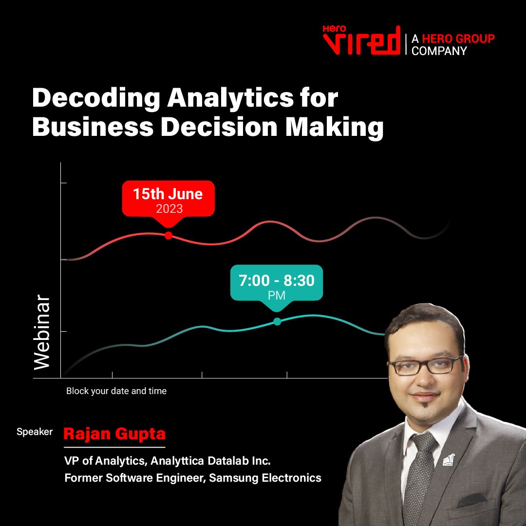 Hero Vired on LinkedIn: #webinar #business #data #analytics #decisionmaking Hero Vired on LinkedIn: #webinar #business #data #analytics #decisionmaking