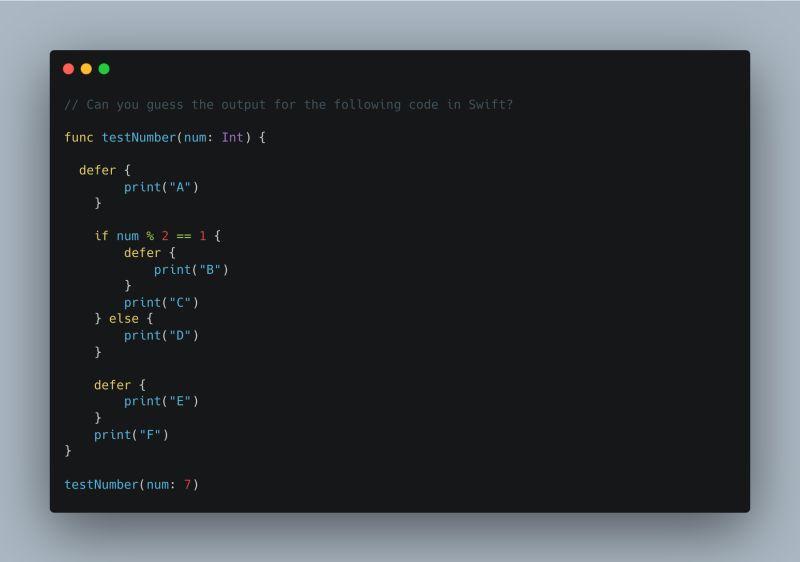 Milan Panchal on LinkedIn: #swift #swiftlang #ios #codingchallenge Milan Panchal on LinkedIn: #swift #swiftlang #ios #codingchallenge
