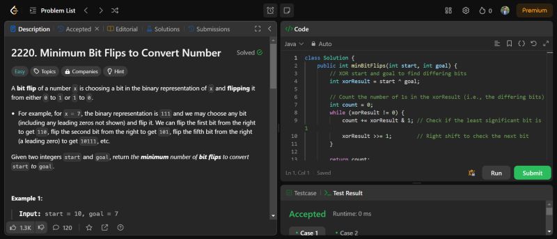 Ankush Sanodiya on LinkedIn: #100daysofcode #java #bitmanipulation # ... Ankush Sanodiya on LinkedIn: #100daysofcode #java #bitmanipulation # ...