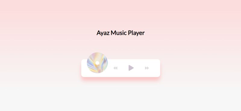 Custom music player built using HTML, CSS, and JavaScript | Ayaz Ahmad ... Custom music player built using HTML, CSS, and JavaScript | Ayaz Ahmad ...
