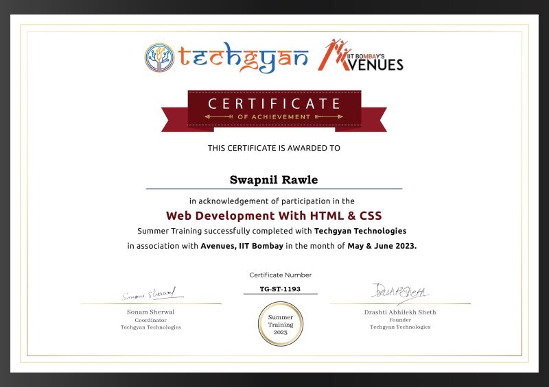 Swapnil Rawle on LinkedIn: 🚀 Excited to share that I've recently earned ... Swapnil Rawle on LinkedIn: 🚀 Excited to share that I've recently earned ...