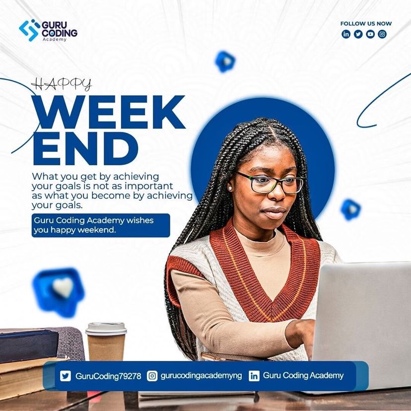 Guru Coding Academy on LinkedIn: #weekend #coding Guru Coding Academy on LinkedIn: #weekend #coding