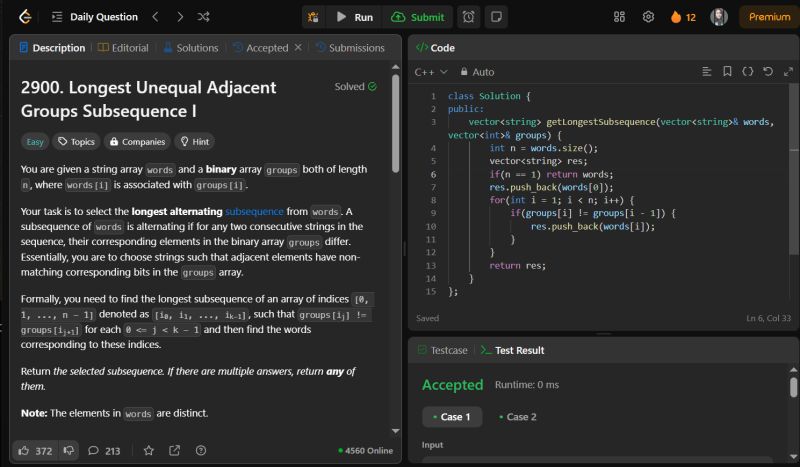 #drgvishwanathanchallenge #100daysofcode #leetcode #cpp #problemsolving ... #drgvishwanathanchallenge #100daysofcode #leetcode #cpp #problemsolving ...