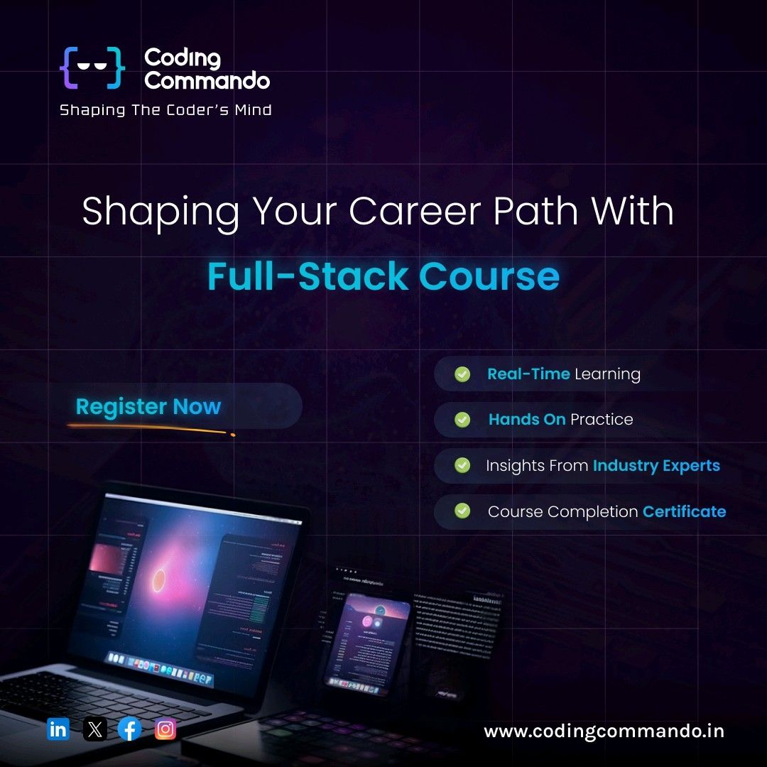 Join Coding Commando's Full-Stack courses | Coding Commando posted on ... Join Coding Commando's Full-Stack courses | Coding Commando posted on ...