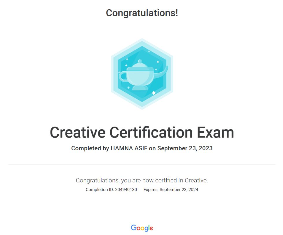HAMNA ASIF on LinkedIn: I’m happy to share that I’ve obtained a new ... HAMNA ASIF on LinkedIn: I’m happy to share that I’ve obtained a new ...