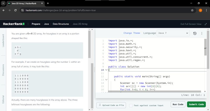 Jyoti Panchtilak on LinkedIn: DAY-8 Write a program to given a 6*6 2D ... Jyoti Panchtilak on LinkedIn: DAY-8 Write a program to given a 6*6 2D ...