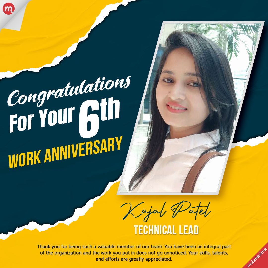 MobMaxime on LinkedIn: #workanniversary #milestone #celebration # ... MobMaxime on LinkedIn: #workanniversary #milestone #celebration # ...