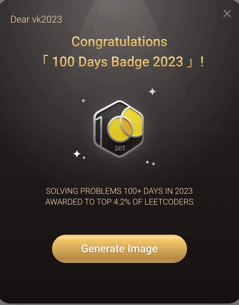 Vinay Kumar on LinkedIn: 100+ Active days on Leetcode. time to change ... Vinay Kumar on LinkedIn: 100+ Active days on Leetcode. time to change ...