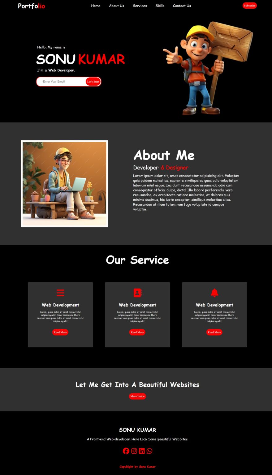 Sonu Kumar on LinkedIn: #webdevelopment #html #css #projectshowcase Sonu Kumar on LinkedIn: #webdevelopment #html #css #projectshowcase