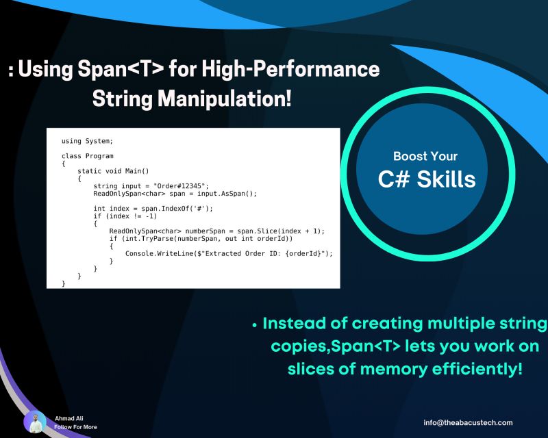 #dotnet #csharp #coding #softwaredevelopment #dotnetcore… | Ahmad Ali #dotnet #csharp #coding #softwaredevelopment #dotnetcore… | Ahmad Ali